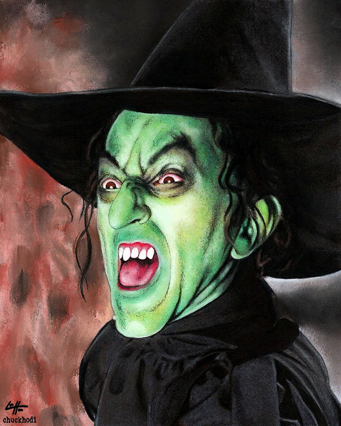 Wicked Witch of the West - Magaret Hamilton Wizard of Oz Miss Gulch ...