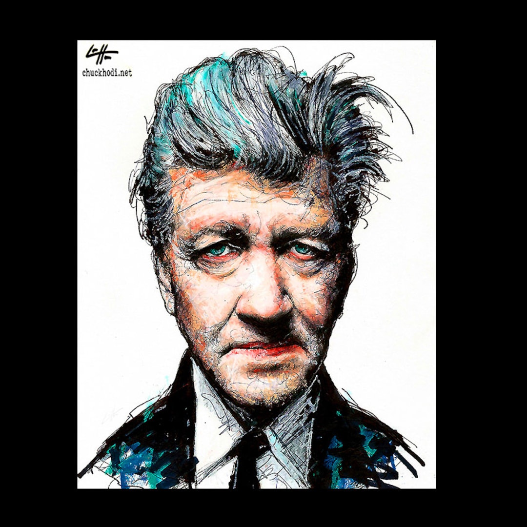David Lynch - Director Portrait Science Fiction Horror Abstract Cult ...