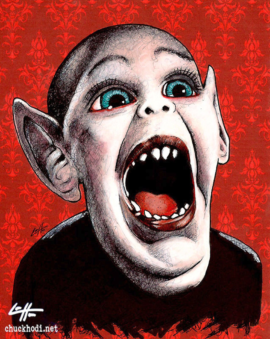 Bat Boy Supermarkert Tabloid Monster Pop Art Dark Art Horror - Etsy
