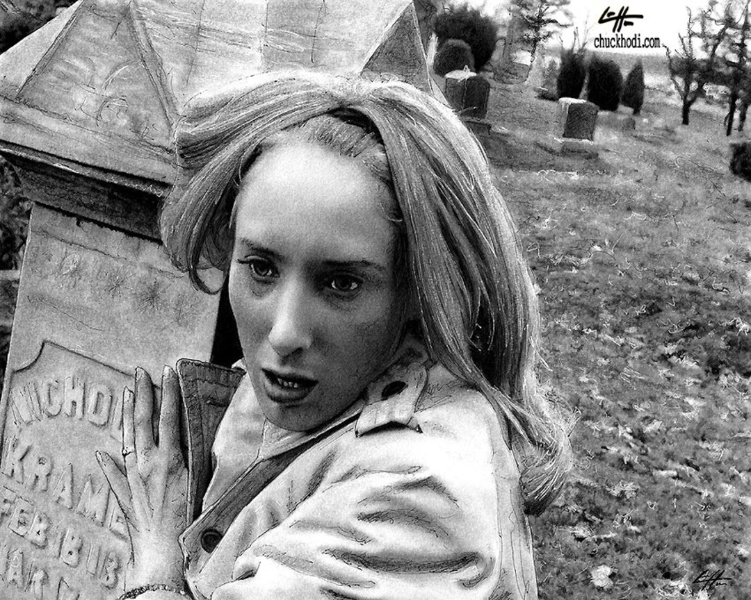 Barbara - Night of the Living Dead George Romero Zombie Dark Art Horror ...