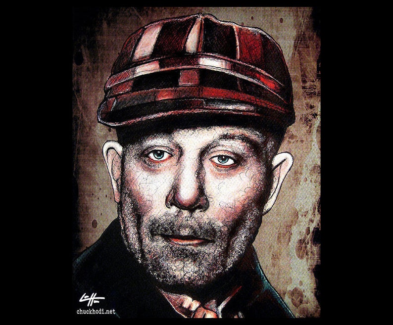 Ed Gein - Serial Killer True Crime Dark Art Horror Spooky Lowbrow Art ...