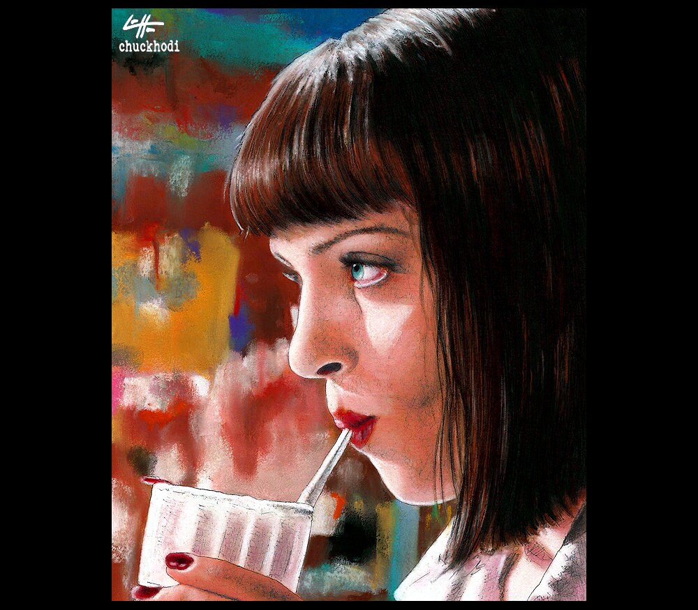 Pulp Fiction Uma Thurman Needle