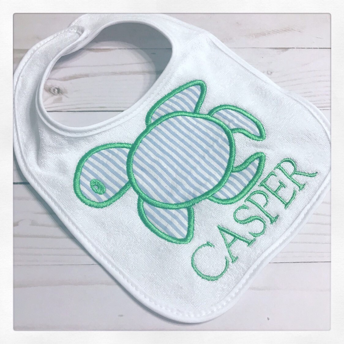 Turtle Baby Bib / Custom Baby Bib / Sea Turtle Bib / Honu Baby Bib ...