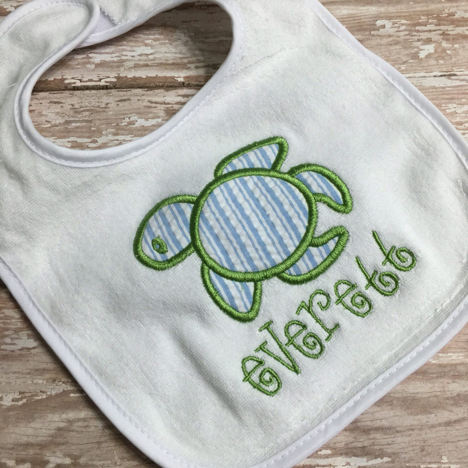 Turtle Baby Bib / Custom Baby Bib / Sea Turtle Bib / Honu Baby Bib ...