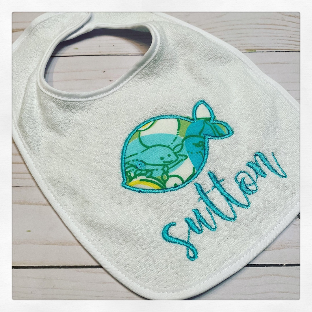 Baby Fish Bib / Baby Fishing Bib / Fish Bib / Personalized Fish Bib / O ...