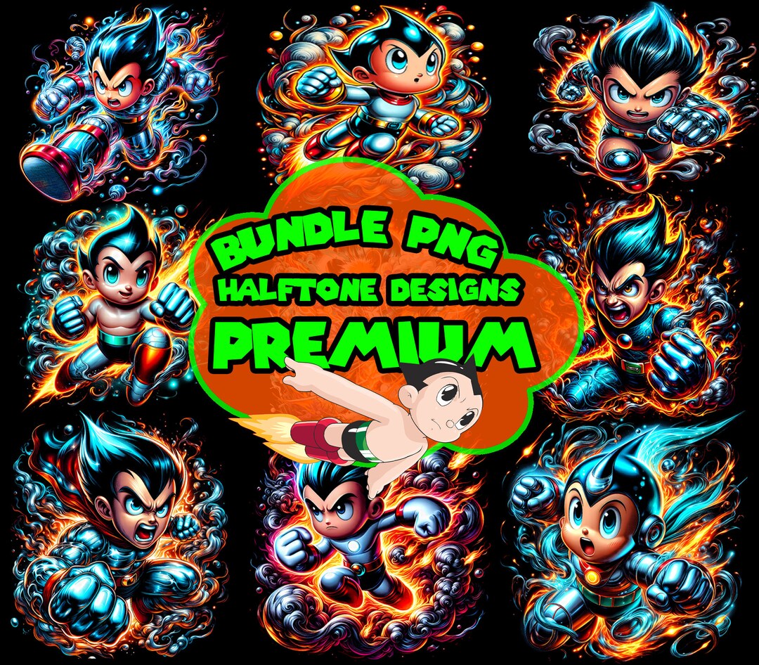 Anime Halftone Designs T'shirt Designs, Premium POD Fesigns, Best for ...