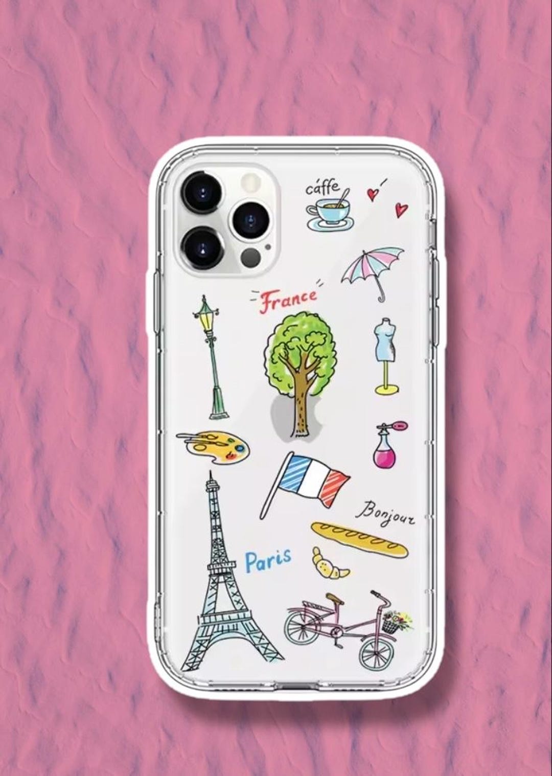 Paris France Travel Landmark, Destination iPhone Case, for iPhone 16 ...