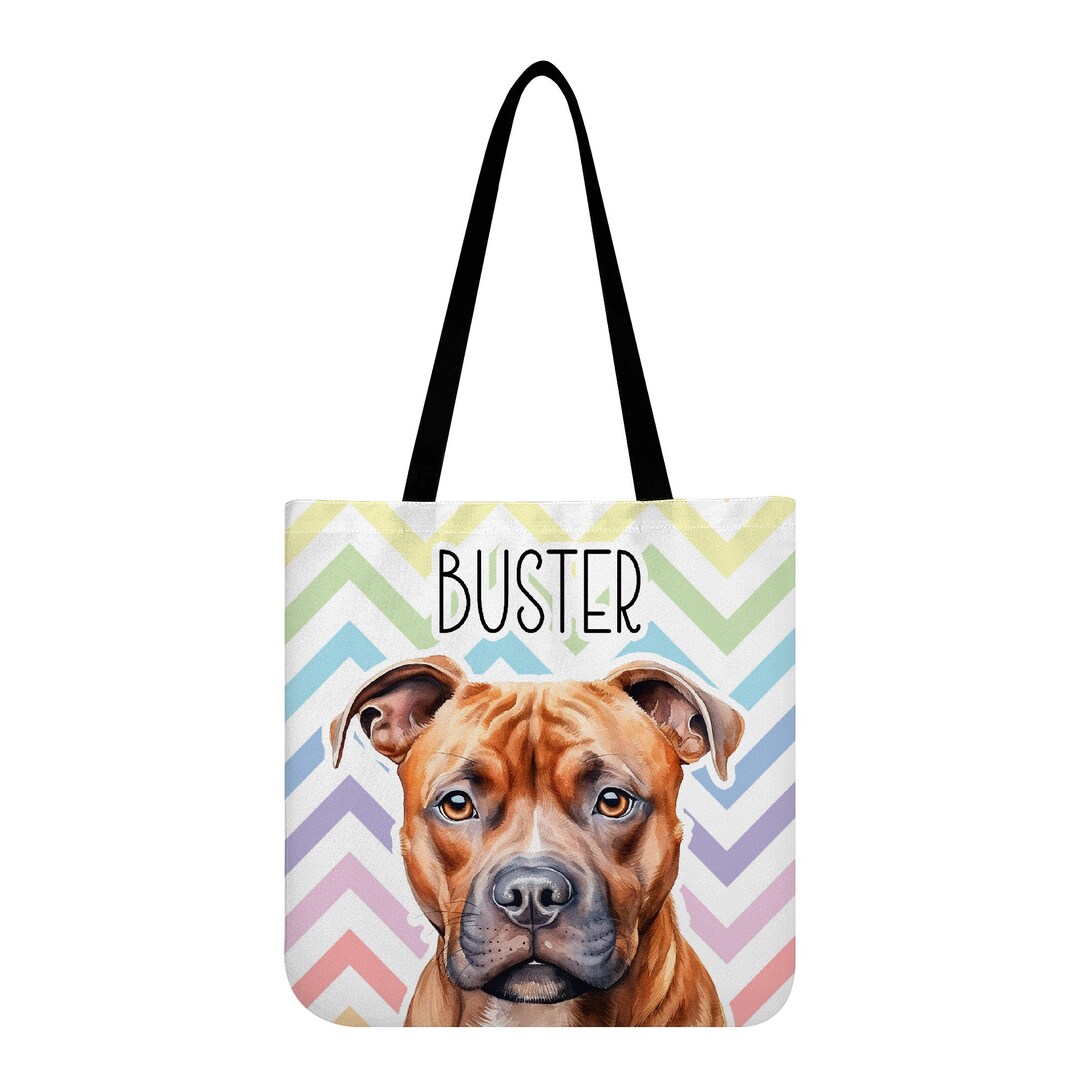 Rainbow Staffy Staffordshire Bull Terrier Mum Mom Dog Pet Photo Eco ...