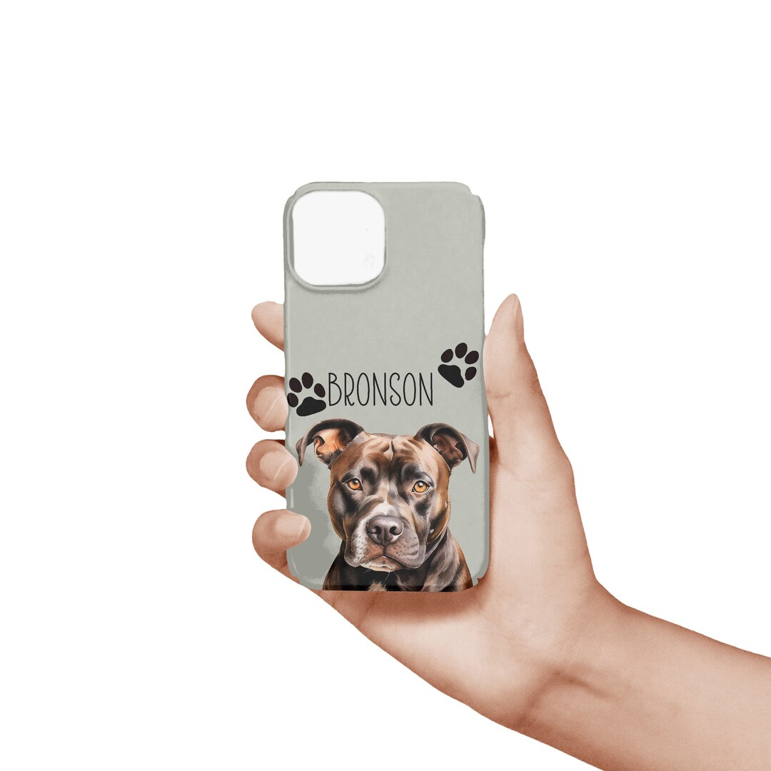 Brindle Staffy Staffordshire Bull Terrier Dog Lover [ Bumper Case ...