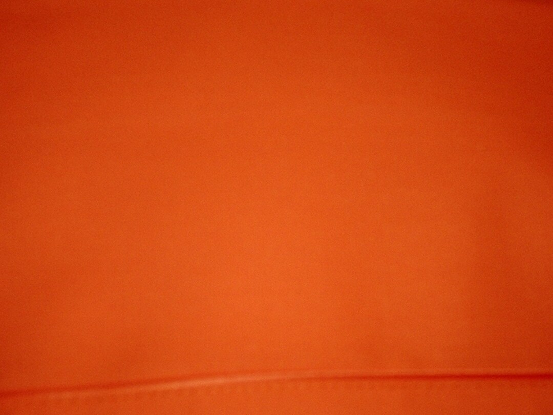 Handmade Bright Orange Fitted Crib Sheet or Toddler Sheet - Etsy