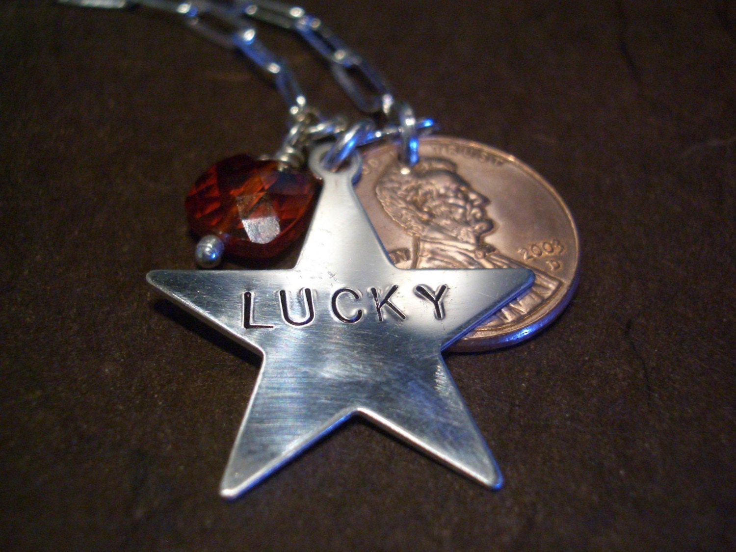 Lucky Charm Necklace by Donnaodesigns | Etsy