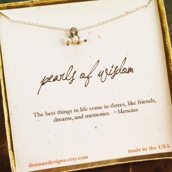Pearl of Wisdom - Etsy