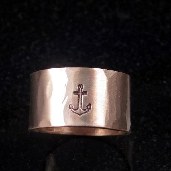 Anchor Ring - Etsy