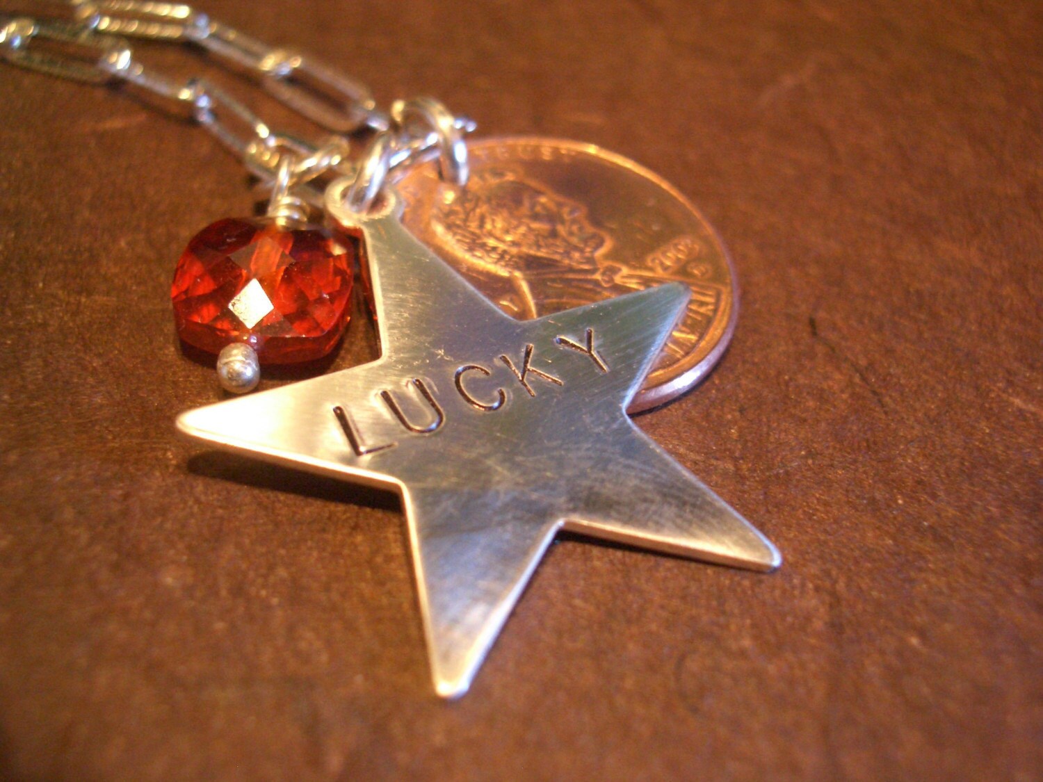 Lucky Charm Necklace by Donnaodesigns | Etsy