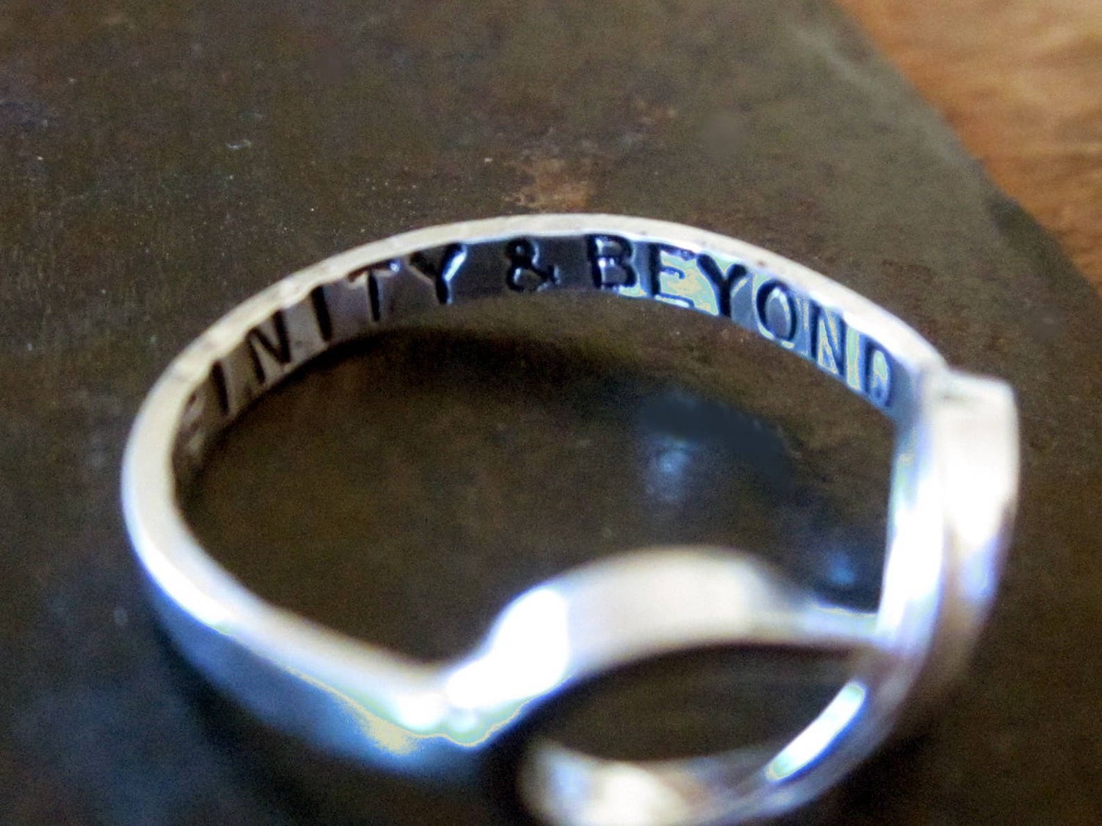 Infinity Symbol Ring Personalized/eternity Ring/to Infinity & - Etsy