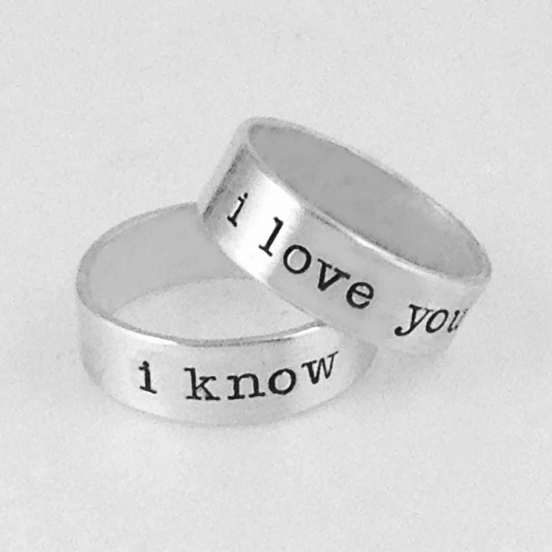 I Love You Ring - Etsy