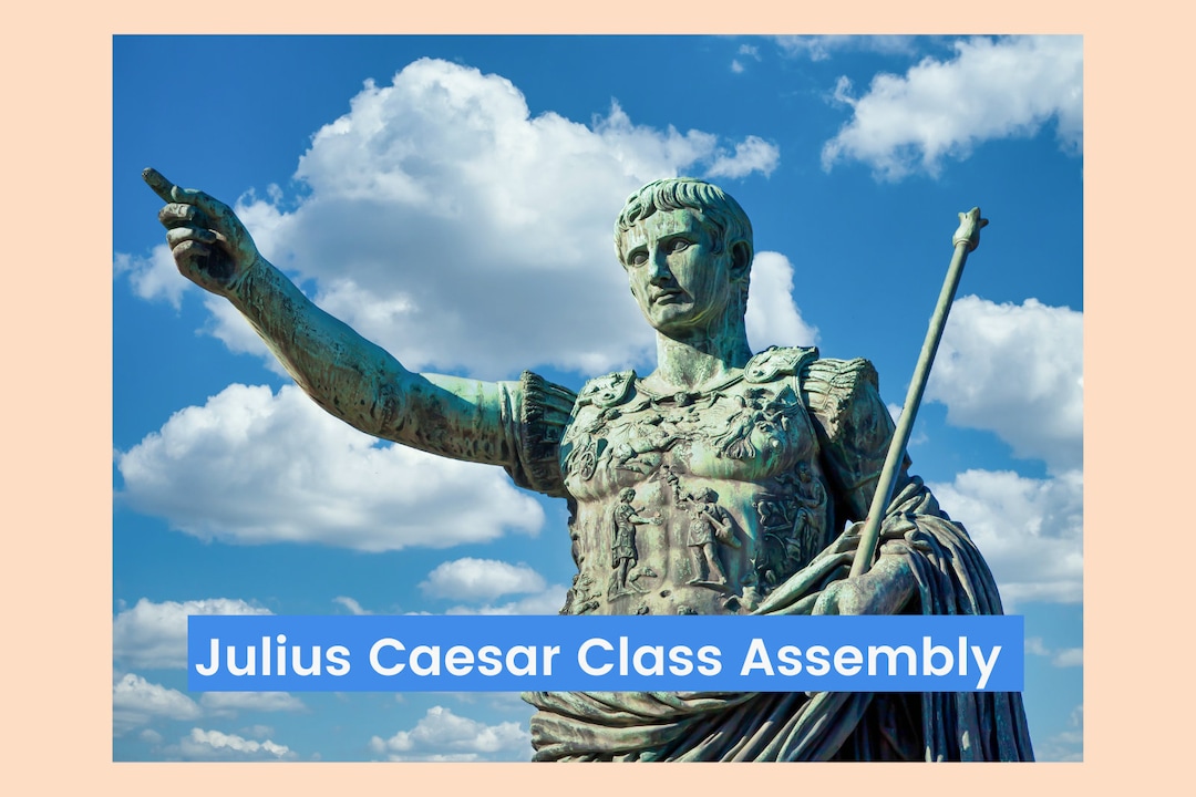 Julius Caesar Class Assembly Script - Etsy