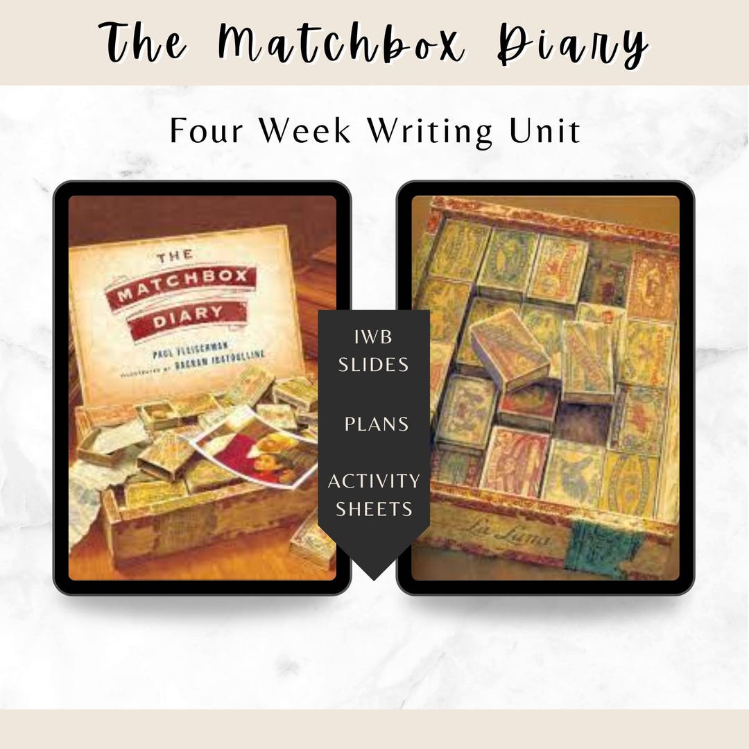 The Matchbox Diary by Paul Fleischman - 4 Week Writing Unit - Resources ...
