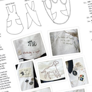 Janet Clare ARTISAN CROSSOVER APRON Sewing Pattern - Etsy UK