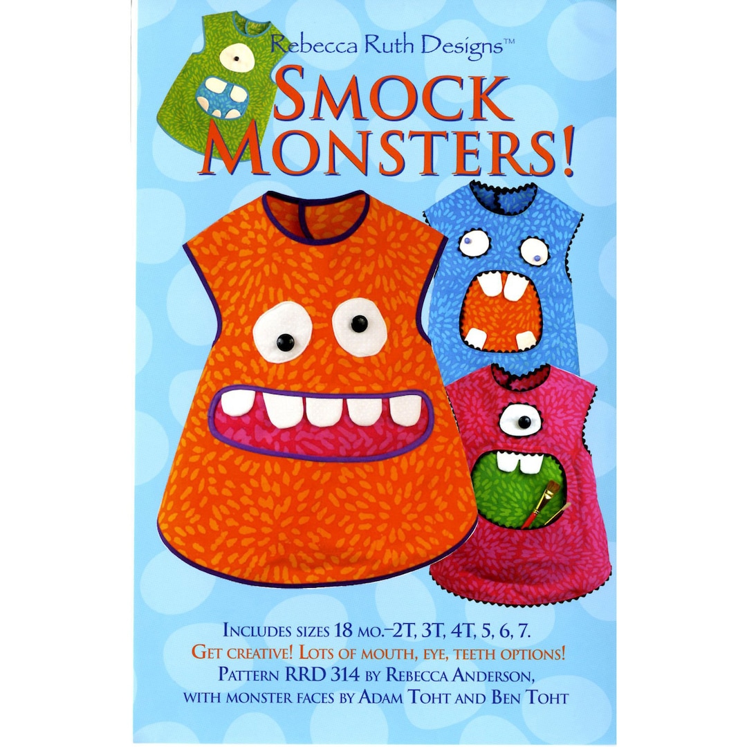 Rebecca Ruth Designs SMOCK MONSTERS! RRD314 Pattern - Etsy