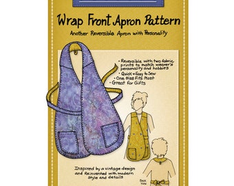Mary Mulari Designs CRISSCROSS APRON Sewing Pattern | Etsy