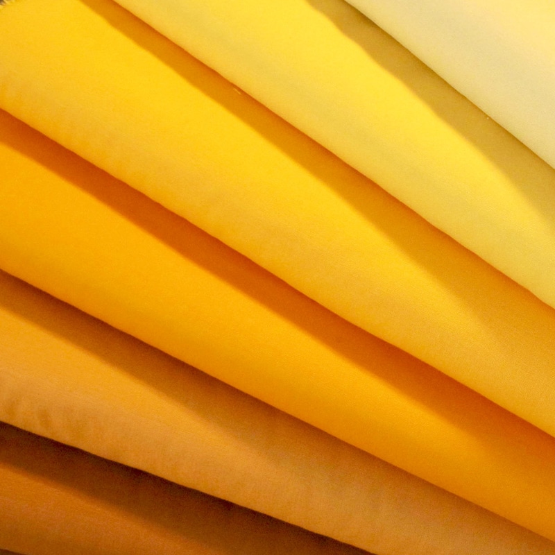 Yellow Cotton Fabric - Etsy