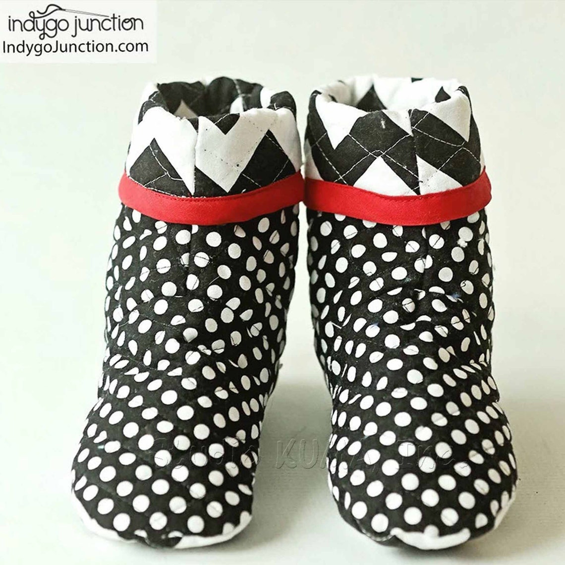 Indygo Junction SLEEP TIME SLIPPERS IJ1123 Printed Sewing | Etsy