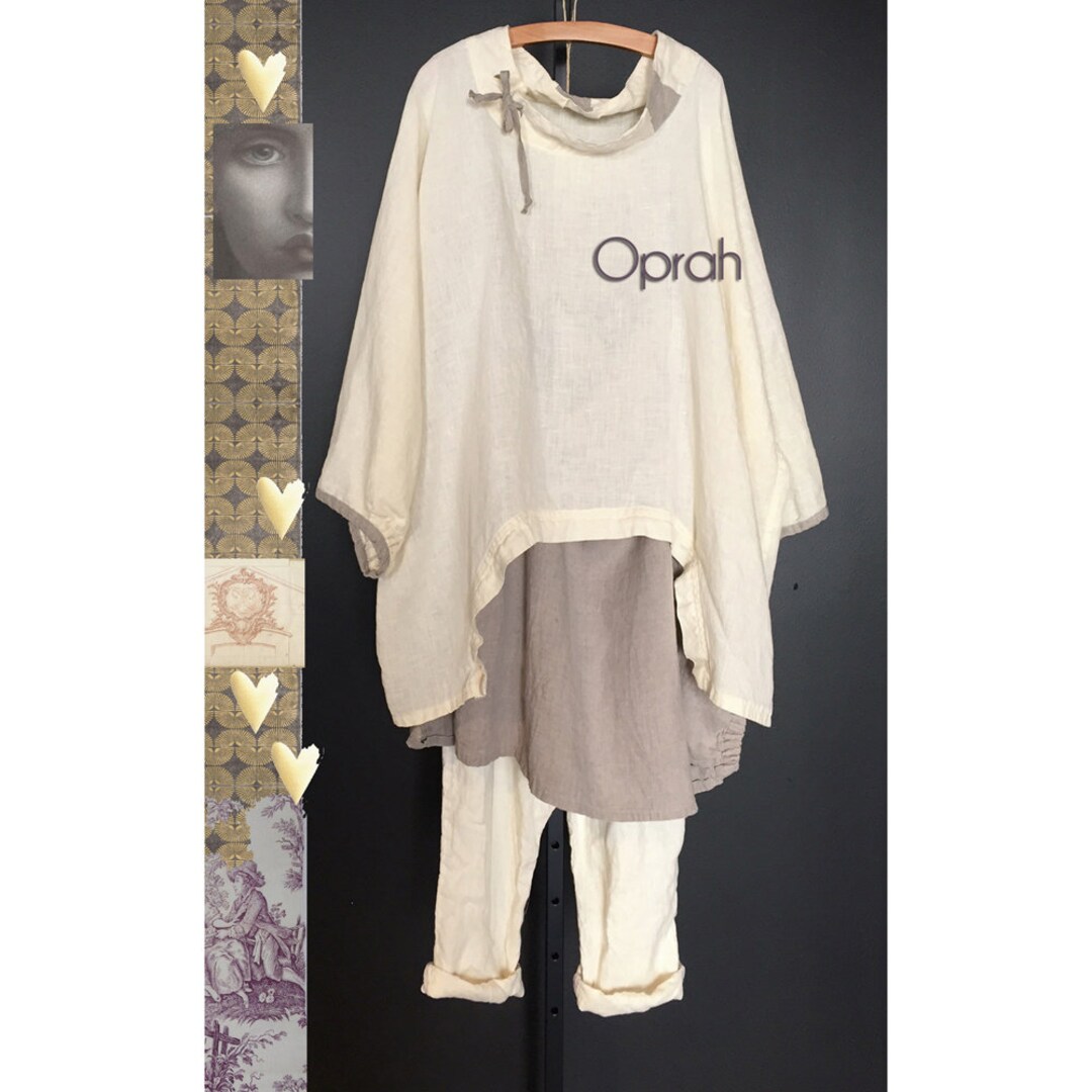 Tina Givens OPRAH Box Top & Slim TG-A3121 Pant Printed Sewing Pattern ...