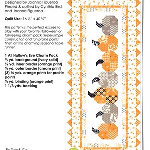 Fig Tree & Co. PUMPKIN in a ROW FTQ1675 Quilt Pattern - Etsy