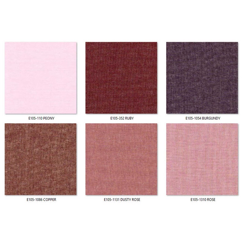 Robert Kaufman ESSEX Yarn Dyed METALLIC Linen Cotton Blend Fabric by ...