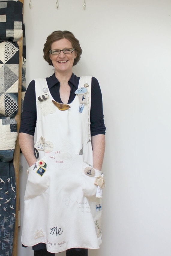 Janet Clare ARTISAN CROSSOVER APRON Printed Sewing Pattern - Etsy