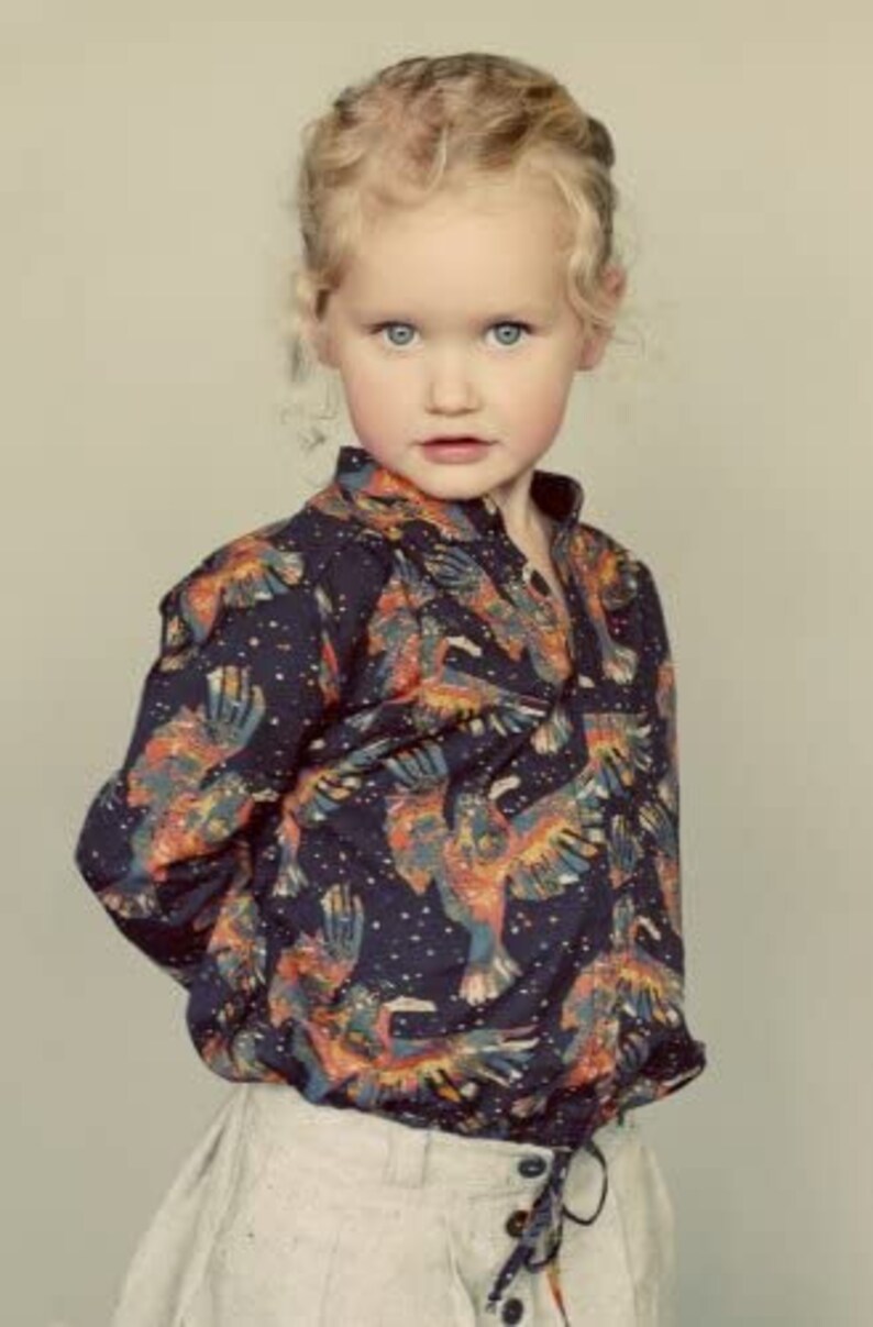 Figgie's AYASHE Blouse and Skirt FIG01 Printed Sewing | Etsy