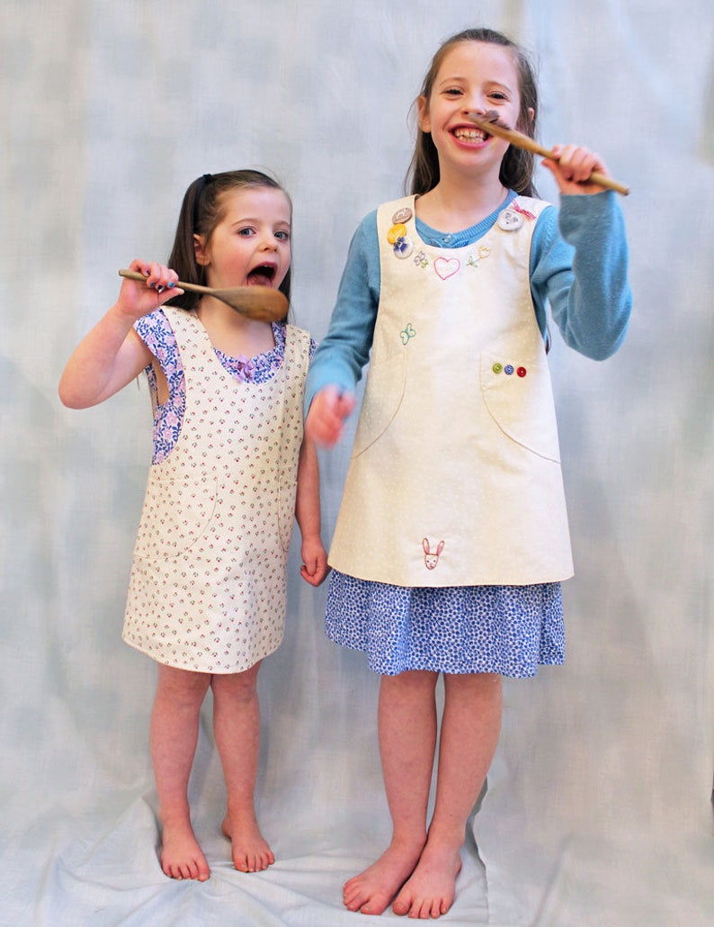 Janet Clare LITTLE ARTISAN Apron Sewing Pattern - Etsy