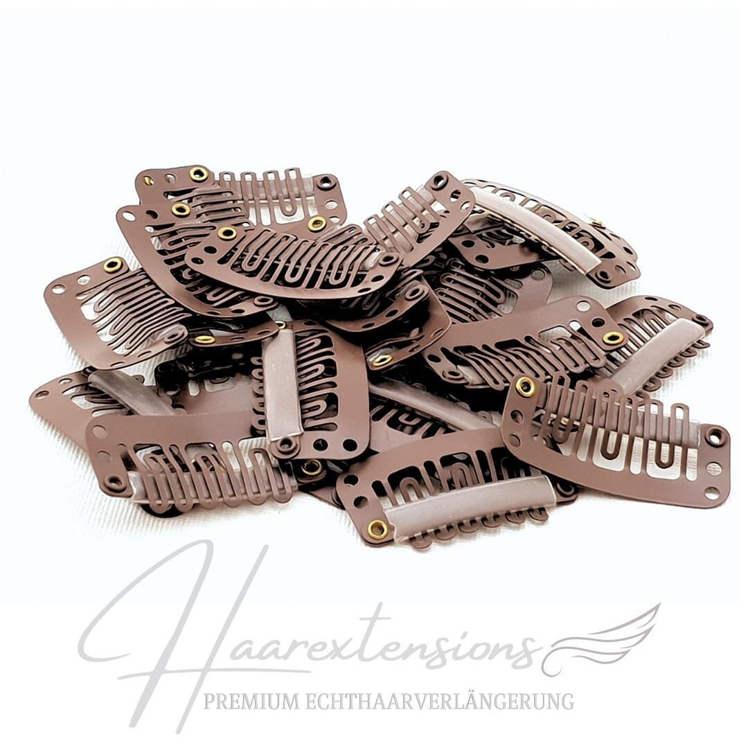 Replacement CLIPS (snap on Clips) for Hair Extensions, Weft Hair ...