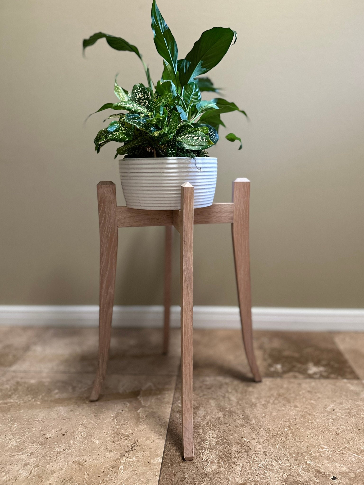 Upright Tall Plant Stand - Etsy