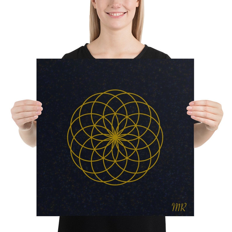 Torus Sacred Geometry Poster - Etsy