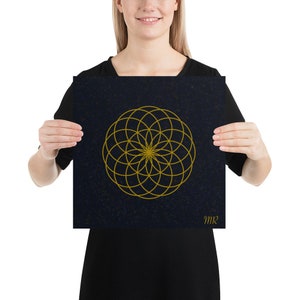 Torus Sacred Geometry Poster - Etsy