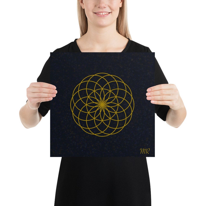 Torus Sacred Geometry Poster - Etsy