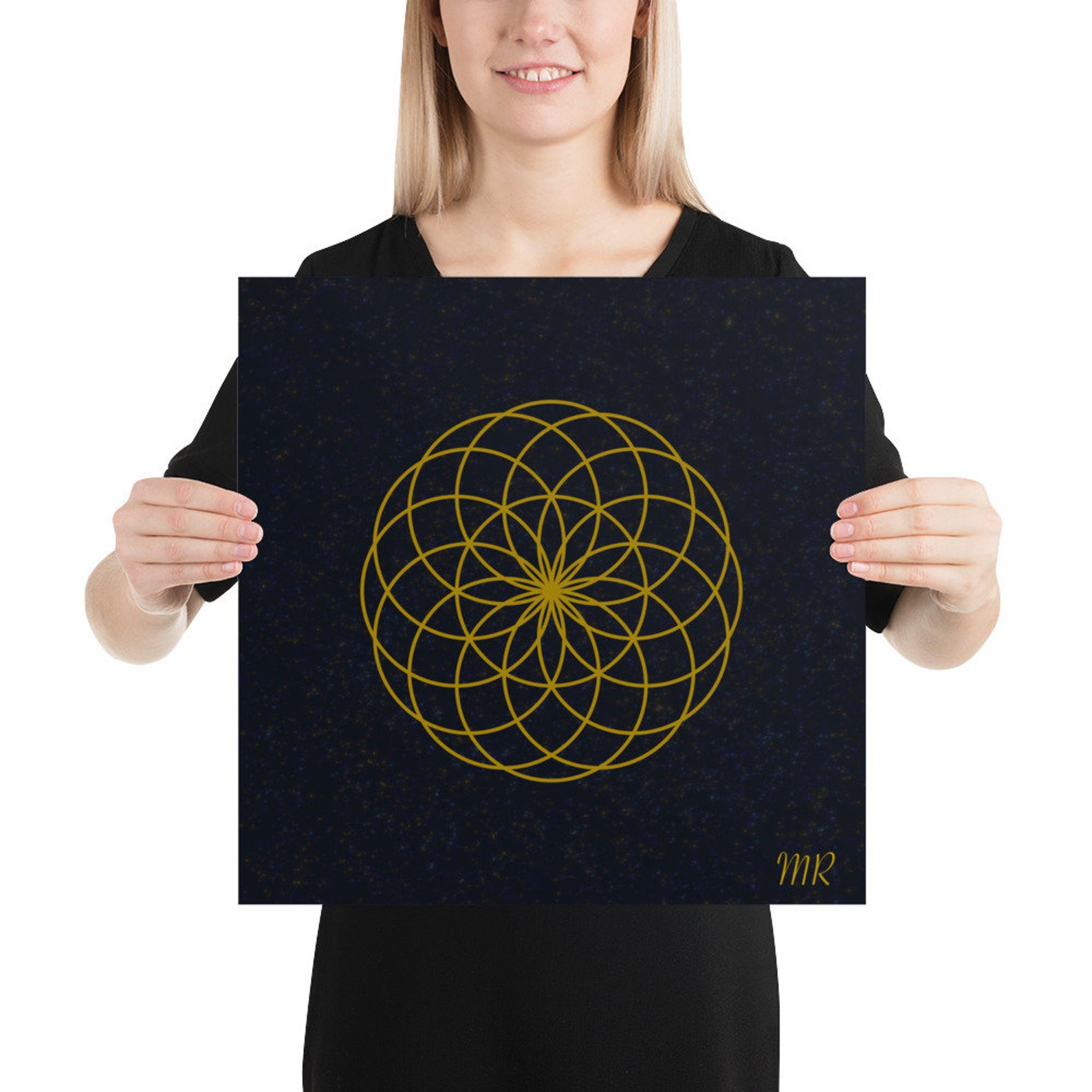 Torus Sacred Geometry Poster - Etsy