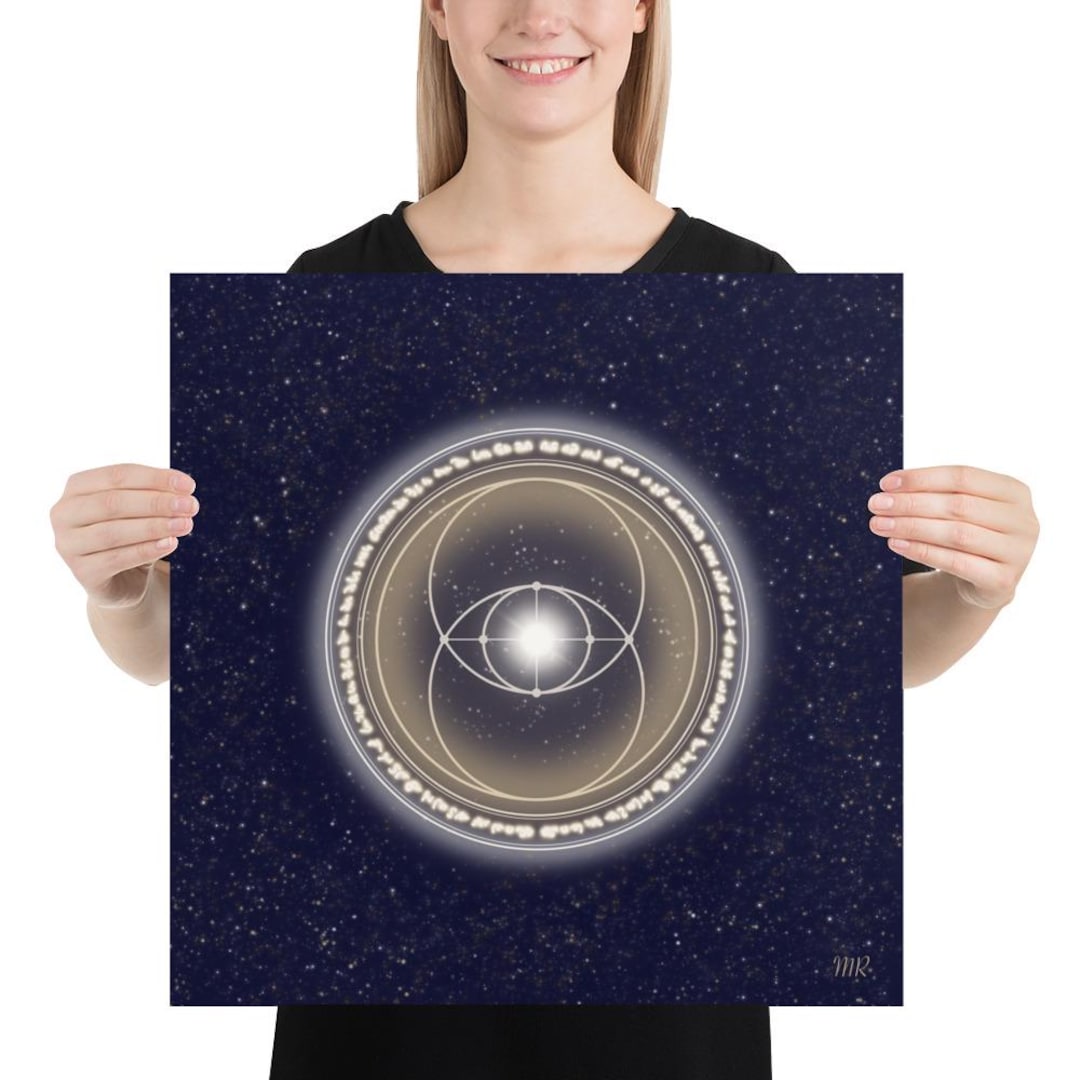 The Light of Luna Light Code Poster - Etsy
