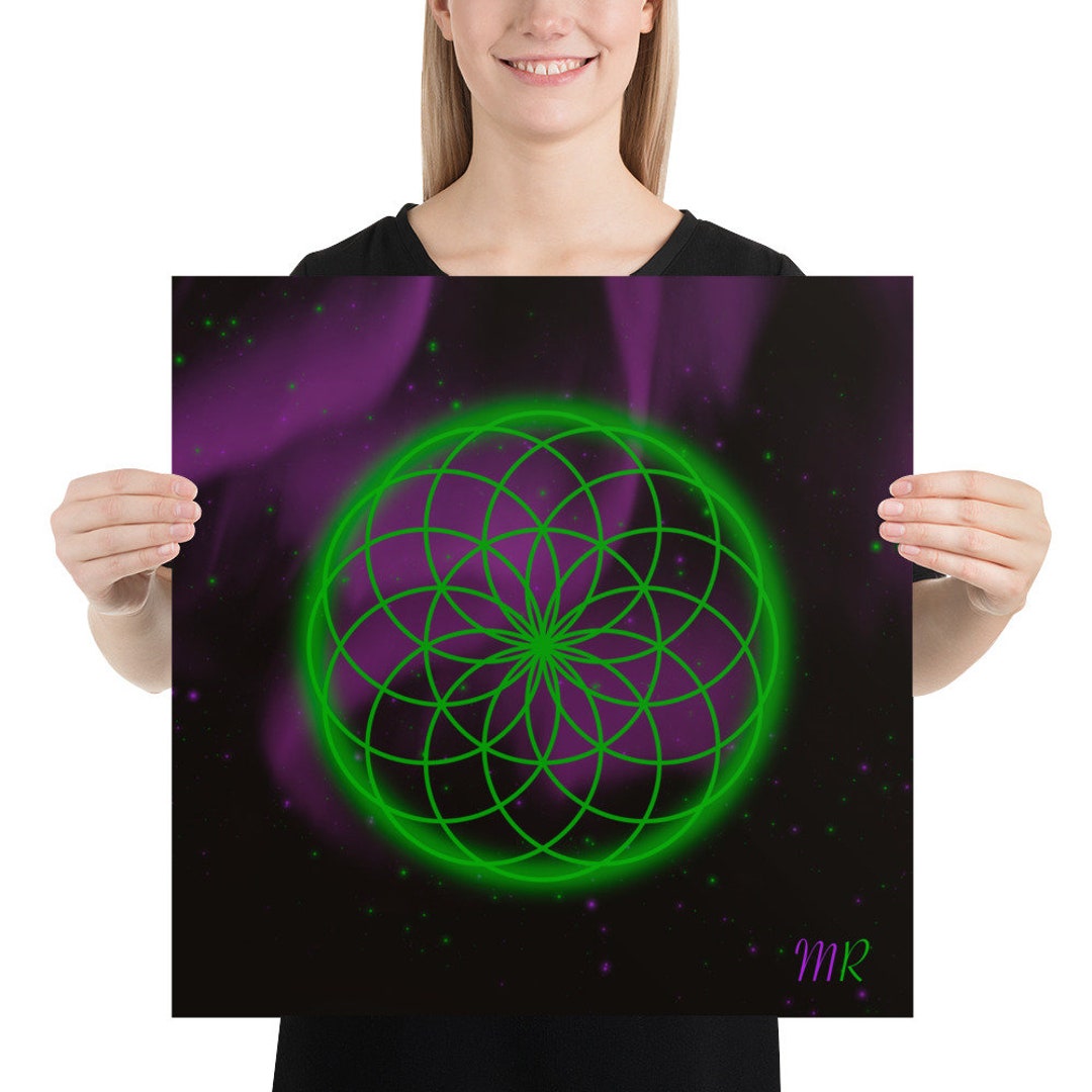 Torus Sacred Geometry Poster - Etsy