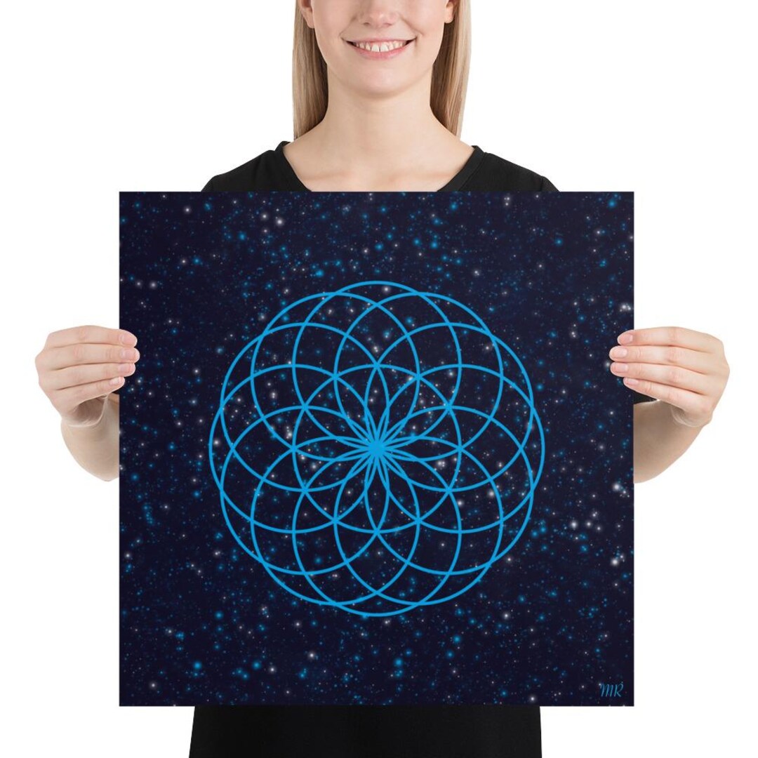 Torus Sacred Geometry Poster - Etsy