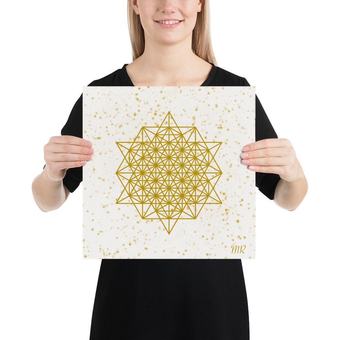 64 Tetrahedron Expanded Metatrons Cube Sacred Geometry Poster - Etsy