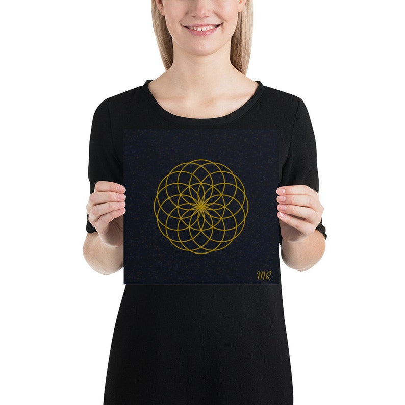 Torus Sacred Geometry Poster - Etsy