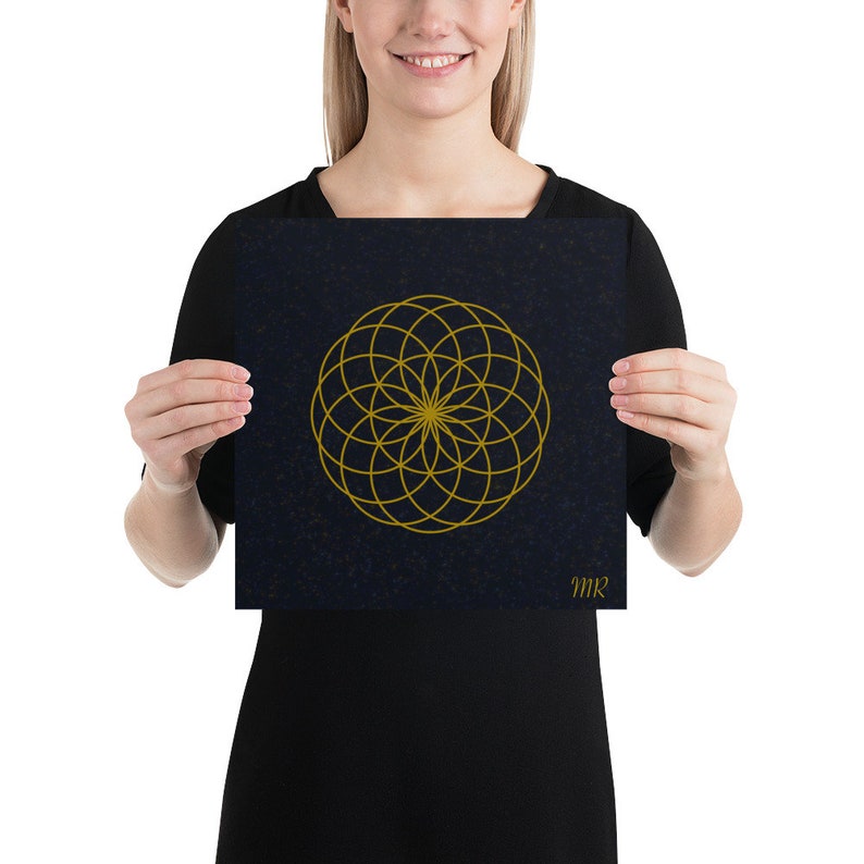 Torus Sacred Geometry Poster - Etsy