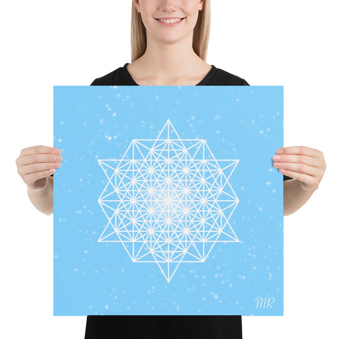 64 Tetrahedron Expanded Metatrons Cube Angelic Realm Sacred Geometry ...