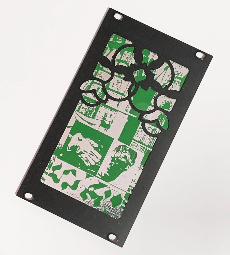 2-layer Eurorack Blank Panel With Illustration 14HP | Etsy