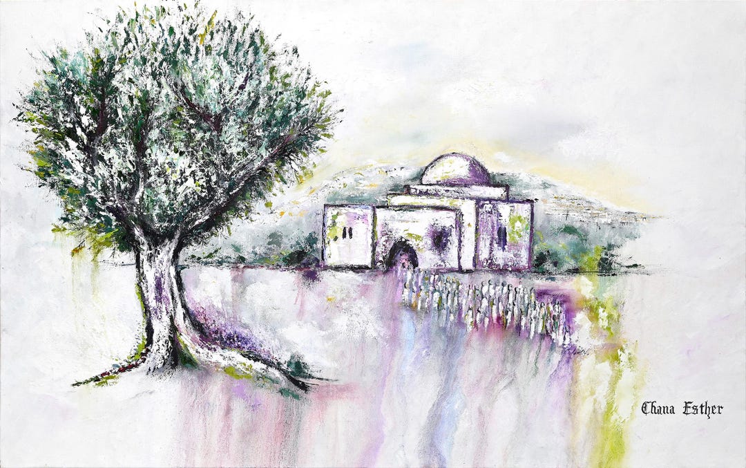 Kever Rochel Painting Print - Etsy