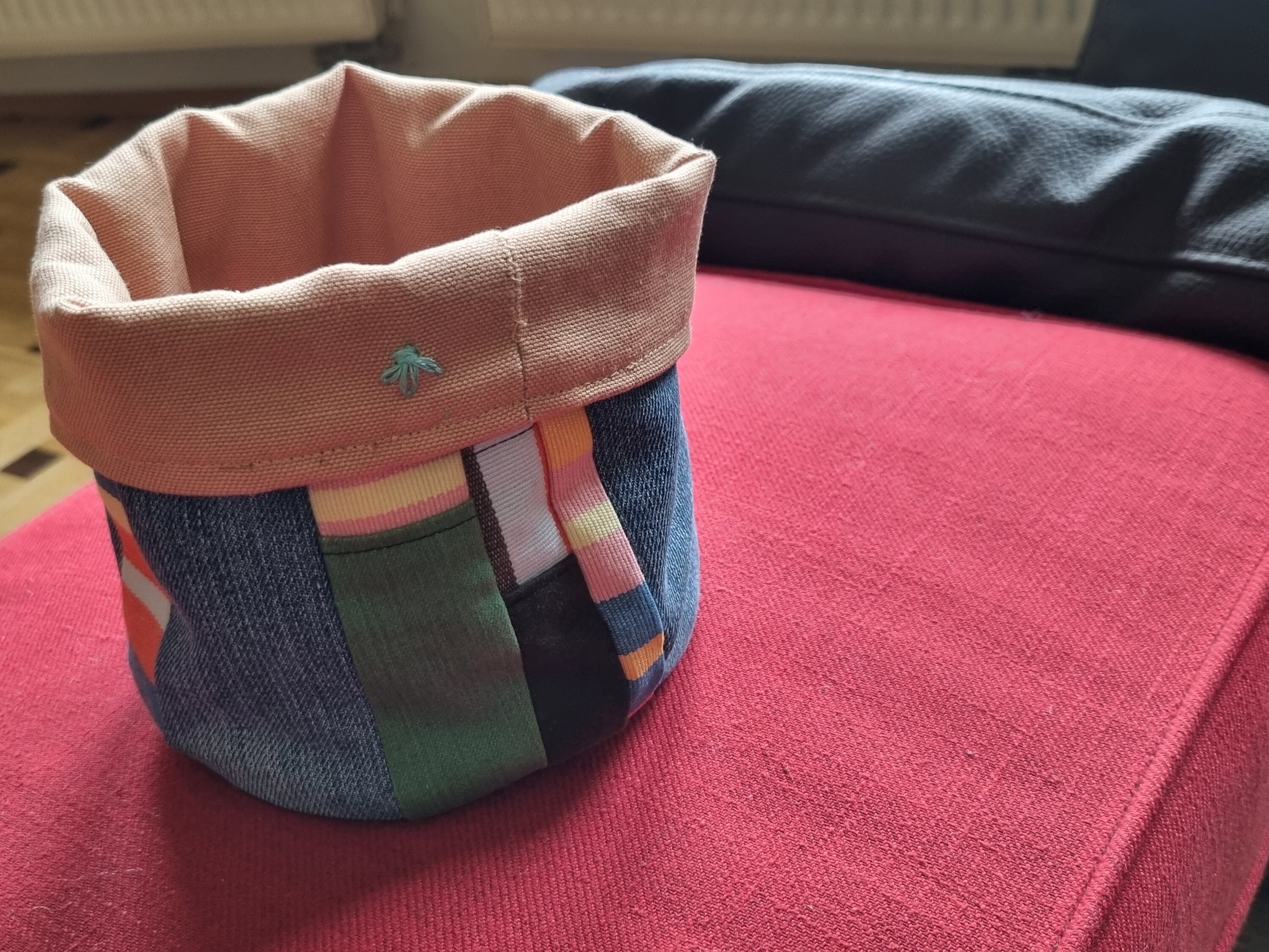 Textile Storage Bin - Etsy