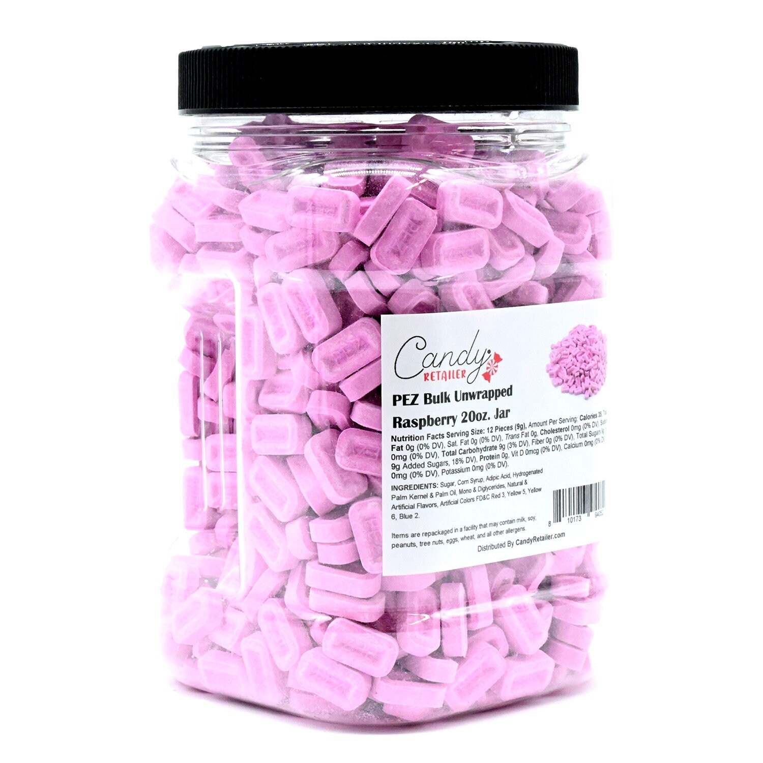 PEZ Bulk Unwrapped Candy Refill 20oz Jar - Etsy
